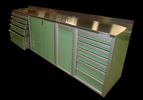 Photo Gallery | Drawer Cabinets | Moduline by Gill Metal Fab
